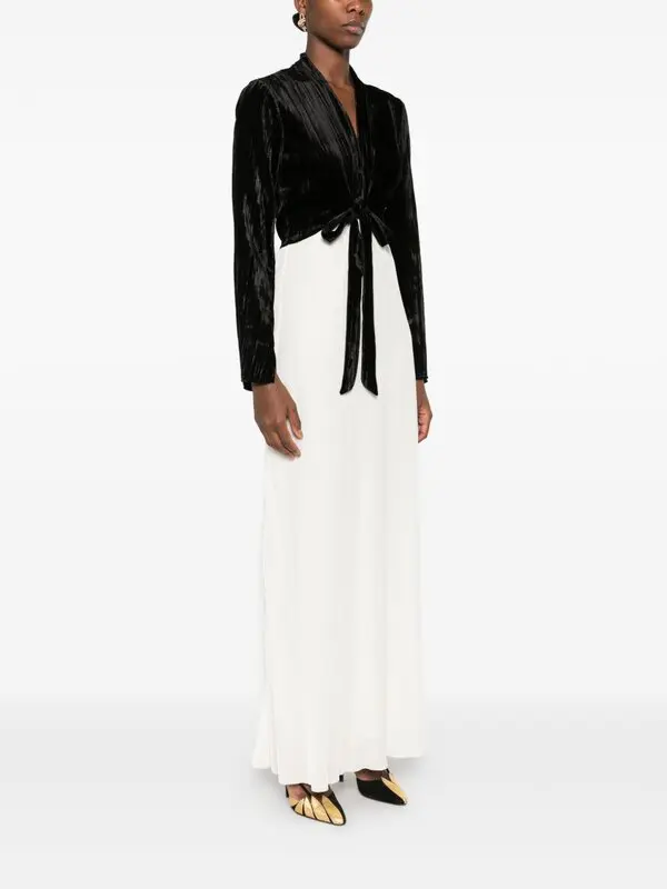 FORTE_FORTE Velvet Long Dress