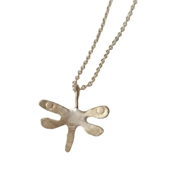 LILY FLO JEWELLERY Dragonfly Necklace In Sterling