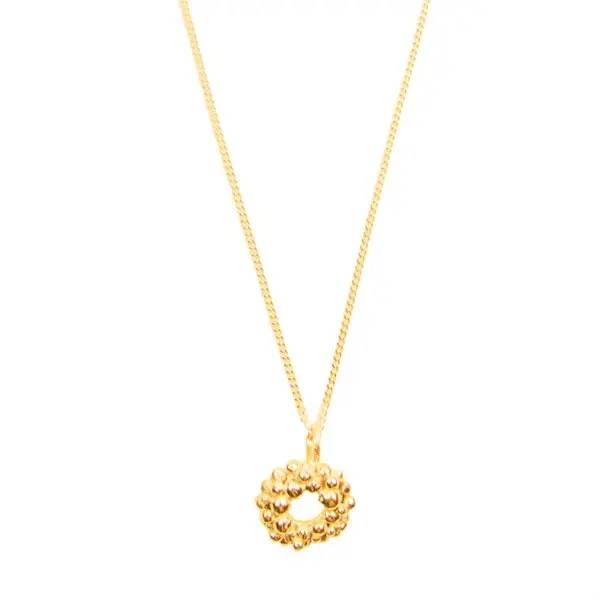 LILY FLO JEWELLERY Rock Chic Circle Necklace In Solid