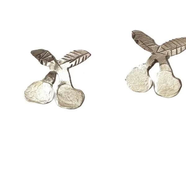 LILY FLO JEWELLERY Cherries Earrings On Sterling
