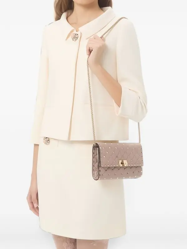 Valentino Garavani Rockstud Spike Small Leather Shoulder Bag - Multicolor