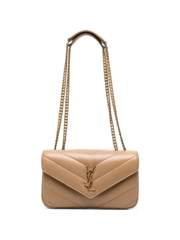 Saint Laurent Loulou Small Suede Leather Shoulder Bag - Multicolor