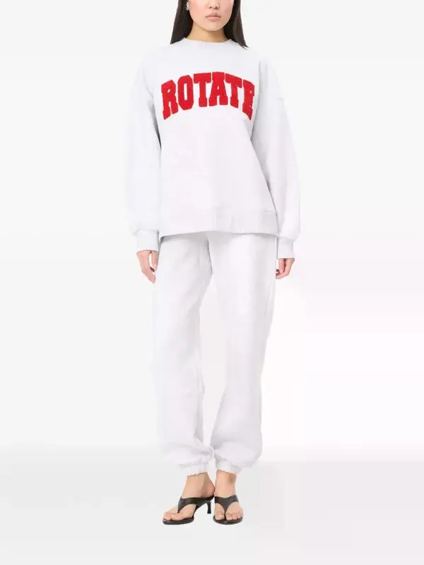ROTATE BY BIRGER CHRISTENSEN Logo-appliqué Sweater