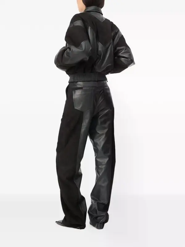 ROTATE BY BIRGER CHRISTENSEN Wide Straight Trousers