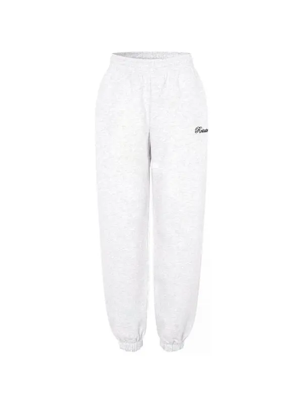 ROTATE BY BIRGER CHRISTENSEN Logo-embroidered Track Pants