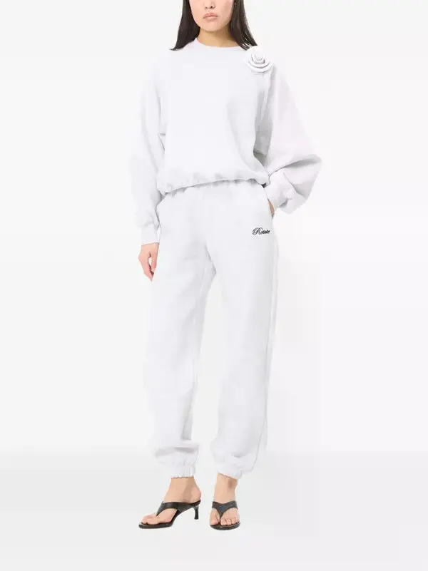 ROTATE BY BIRGER CHRISTENSEN Logo-embroidered Track Pants