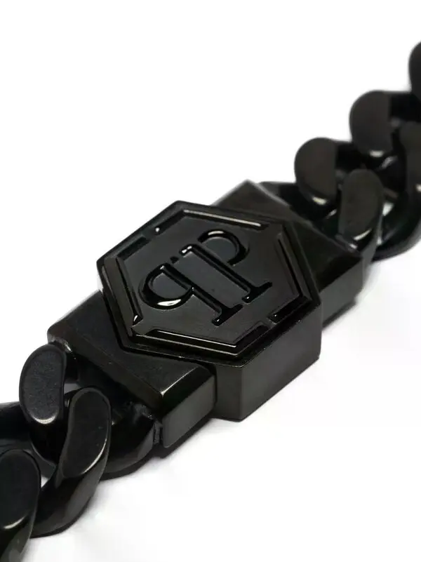 Philipp Plein Hexagon Chain Necklace