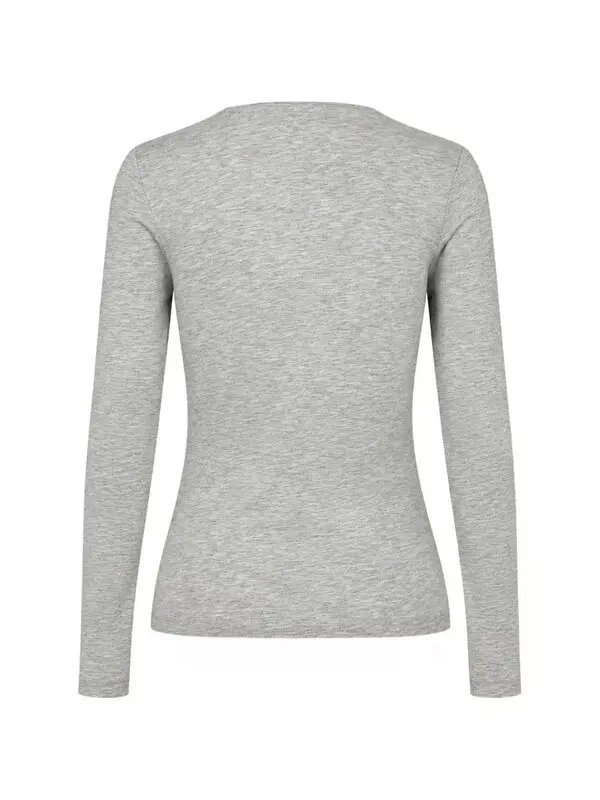 ROTATE BY BIRGER CHRISTENSEN Logo-patch Long-sleeve T-shirt