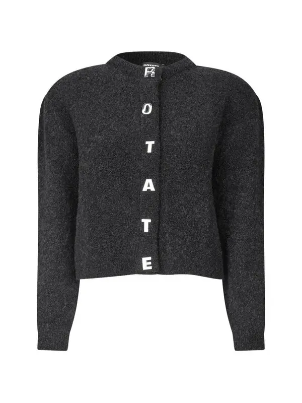 ROTATE BY BIRGER CHRISTENSEN Logo-button Cardigan
