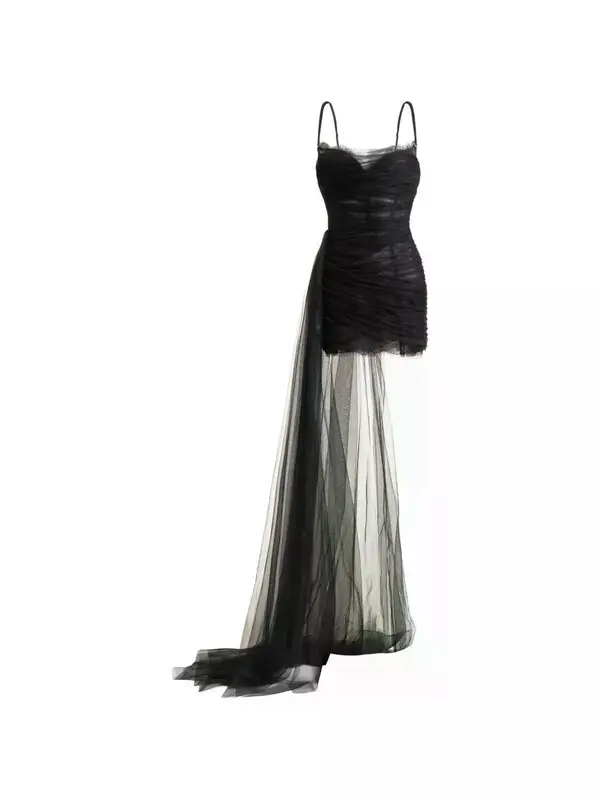 MARIA LUCIA HOHAN Latifa Ruched-tulle Mini Dress
