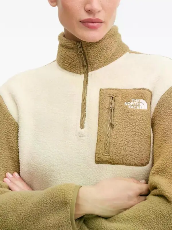 The North Face Fleece-texture Quarter-zip Sweatshirt
