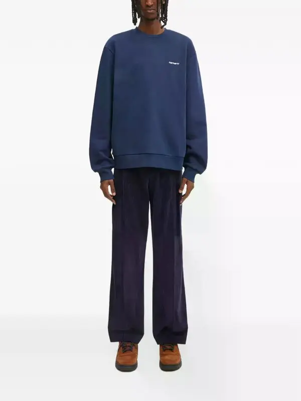 Carhartt Work In Progress Logo-print Sweatshirt