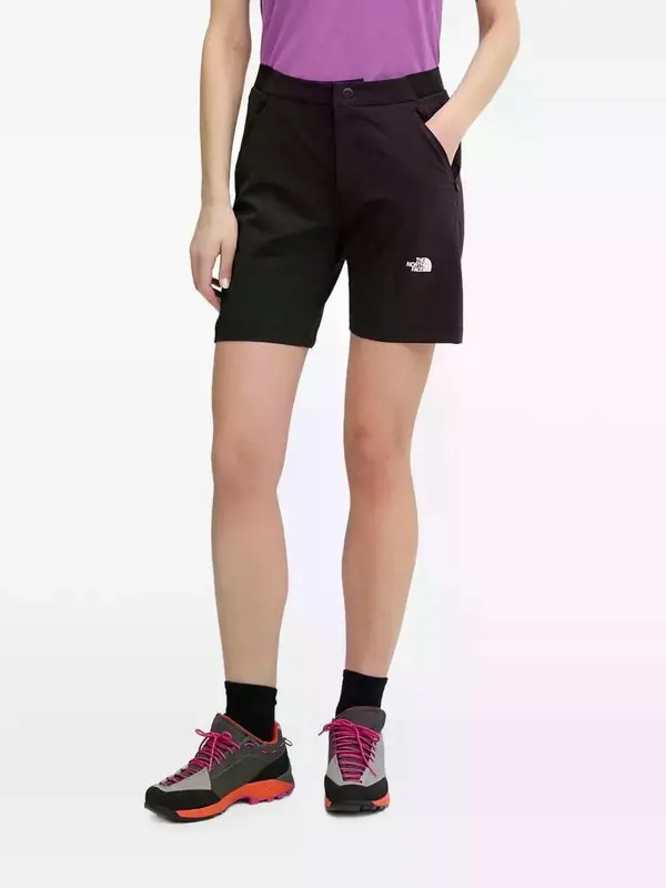 The North Face Logo-print Zip-pocket Shorts