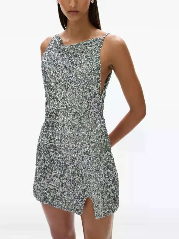 Rachel Gilbert Zayn Sequin-embellished Mini Dress