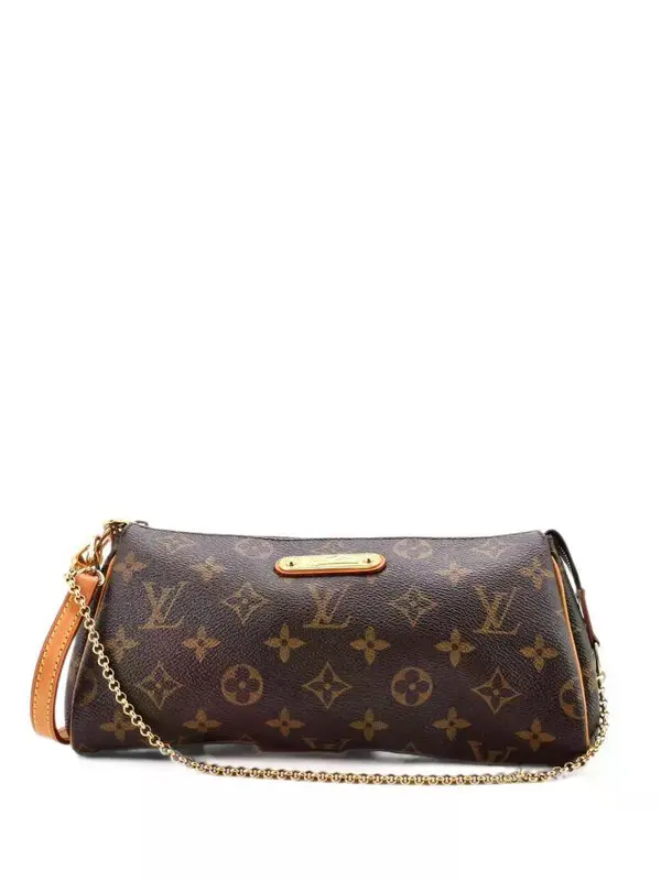 LOUIS VUITTON Eva Handbag Monogram Canvas Clutch Bag