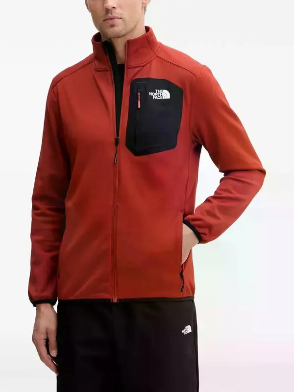 The North Face Logo-print Zip-up Sweatshirt