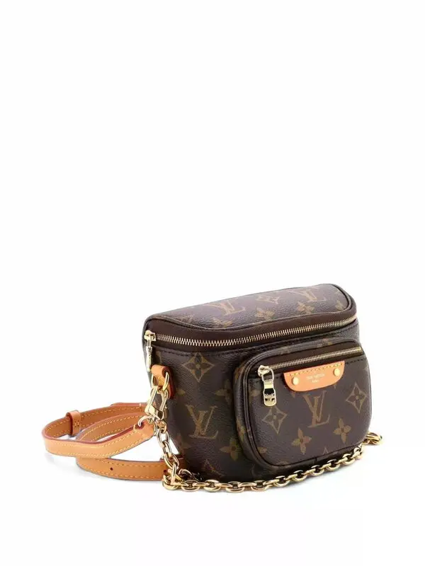 LOUIS VUITTON Bum Bag Monogram Canvas Mini Belt Bag
