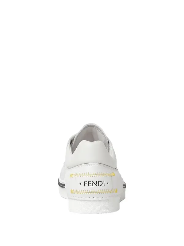 Fendi Fender Sneakers In Leather