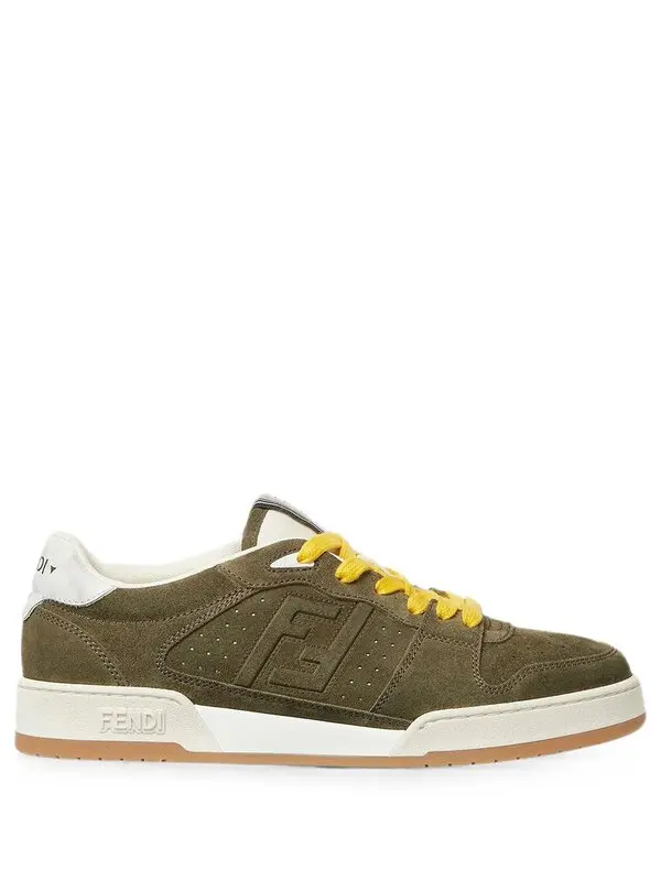 Fendi Sneakers Match In Suede