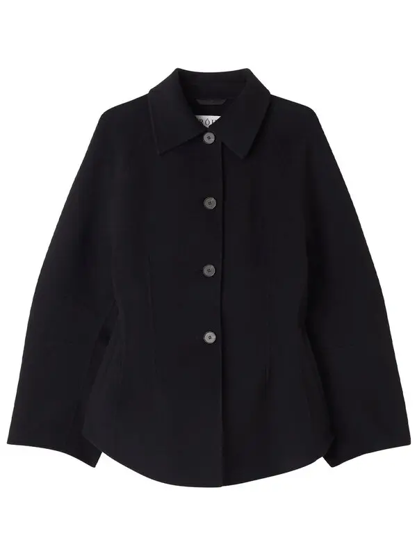 RÓHE Sculptural Double-face Wool Jacket