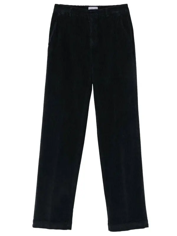 CELLAR DOOR Dora Ribbed Straight-leg Trousers