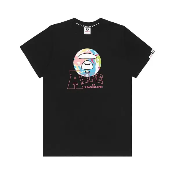 AAPE Moonface Top - Black