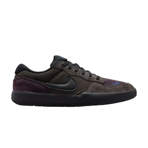 Nike Sb Force 58 'shadow Burgundy Ash Racer Blue Black