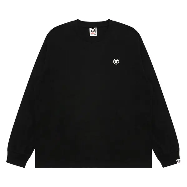 AAPE Moonface Logo Long Sleeve Tee