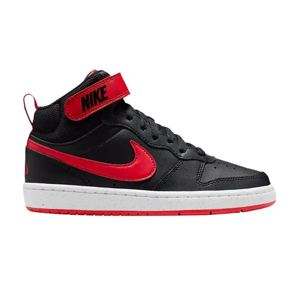 Nike Court Borough Mid 2 Gs White University Red
