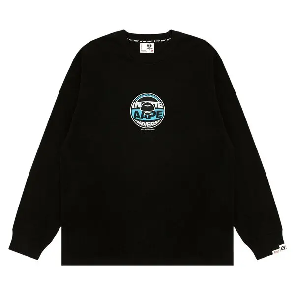 AAPE Moonface Universe Long Sleeve Tee
