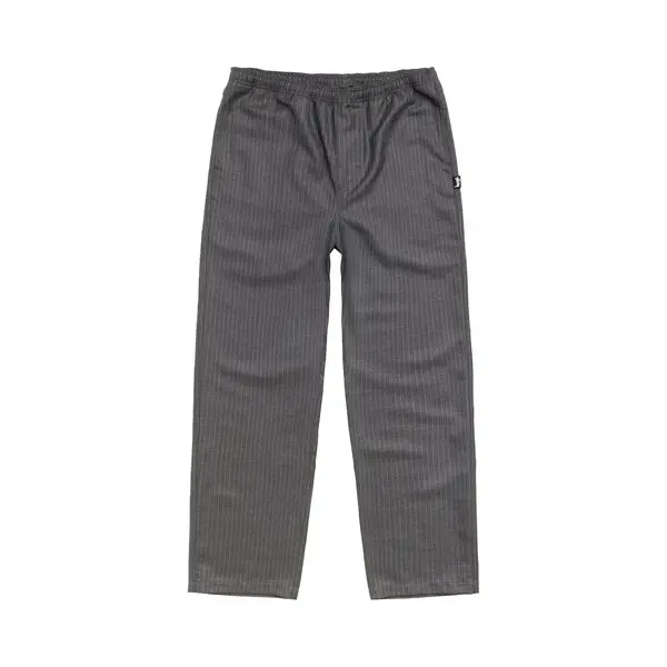 StÜssy Striped Wool Beach Pant Pinstripe - Grey