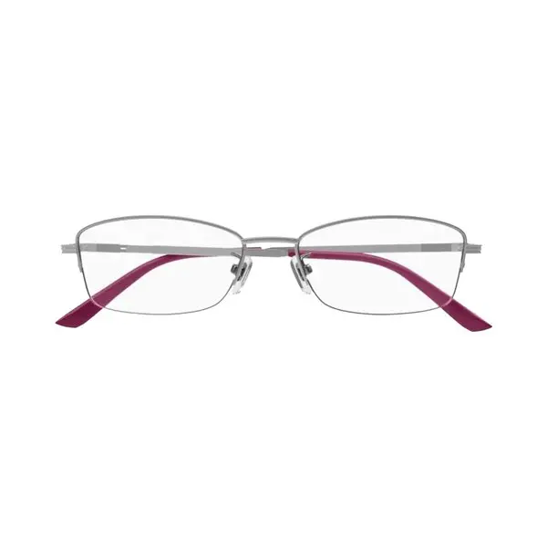Gucci Square Optical Glasses 'ruthenium/transparent
