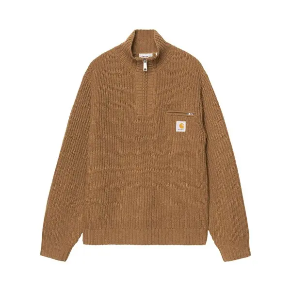 Carhartt Work In Progress Half Zip Sweater 'hamilton