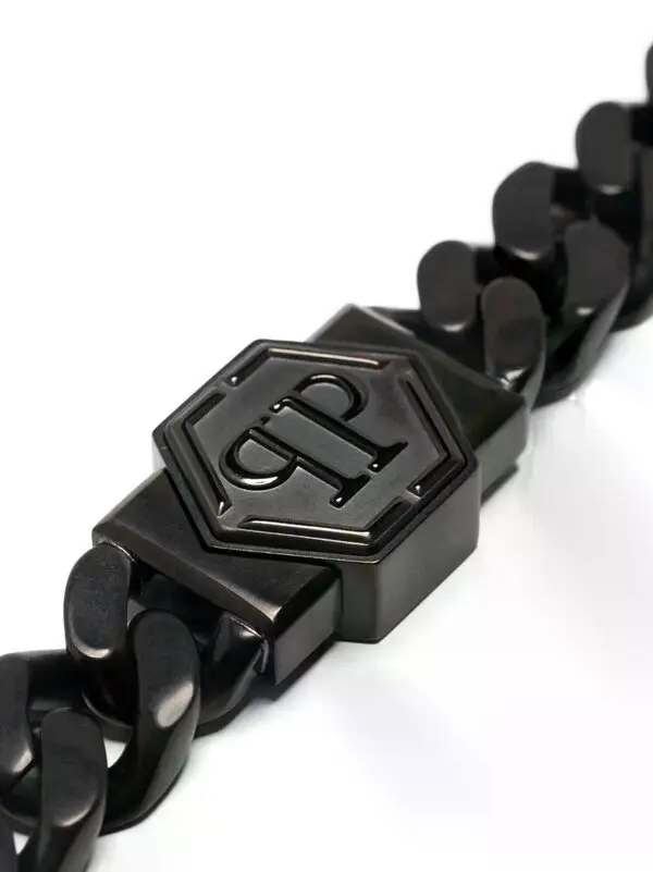 Philipp Plein Hexagon Chain Necklace