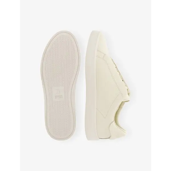 Boggi Milano Essence Trainers In Grained Leather