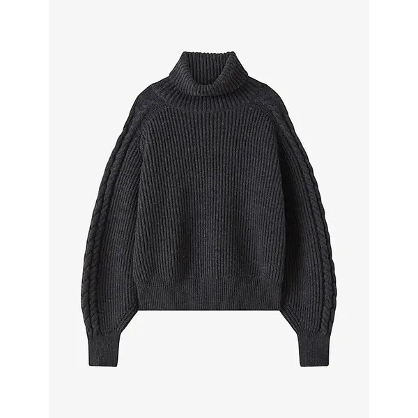 JOSEPH Alodina Roll-neck Merino-wool Jumper
