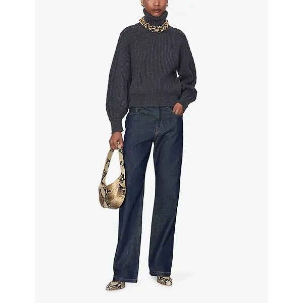 JOSEPH Alodina Roll-neck Merino-wool Jumper