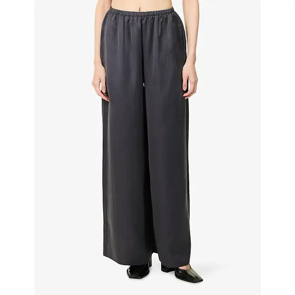 RUOHAN Wide-leg Lounge Woven Trousers