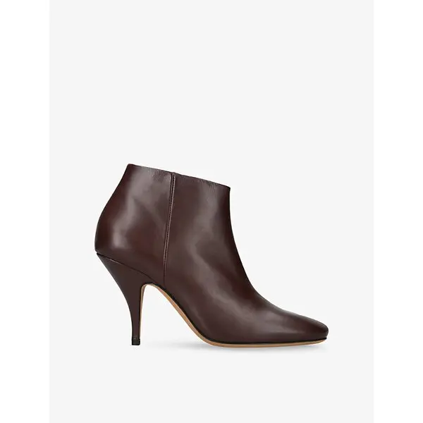 JUDE Credo Heeled Leather Ankle Boots