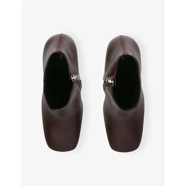 JUDE Credo Heeled Leather Ankle Boots