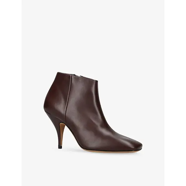 JUDE Credo Heeled Leather Ankle Boots