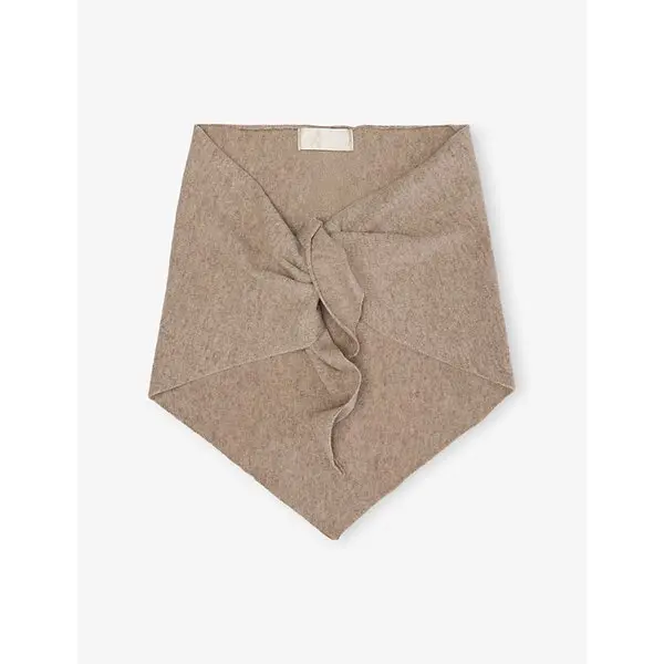 FWSS Momento Mini Merino-wool Scarf - Stone