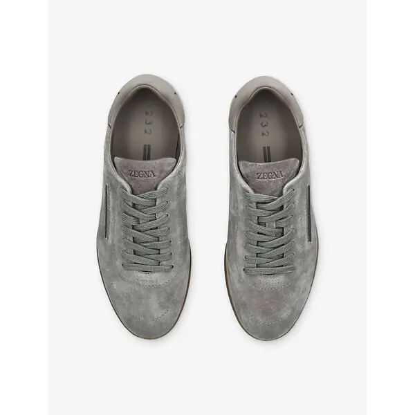 Ermenegildo Zegna 232 Suede Trainers