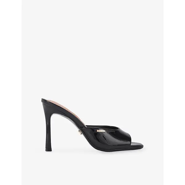 Carvela Isabella Heeled Faux-leather Mules