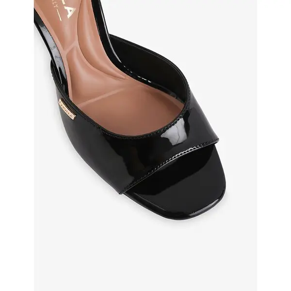Carvela Isabella Heeled Faux-leather Mules