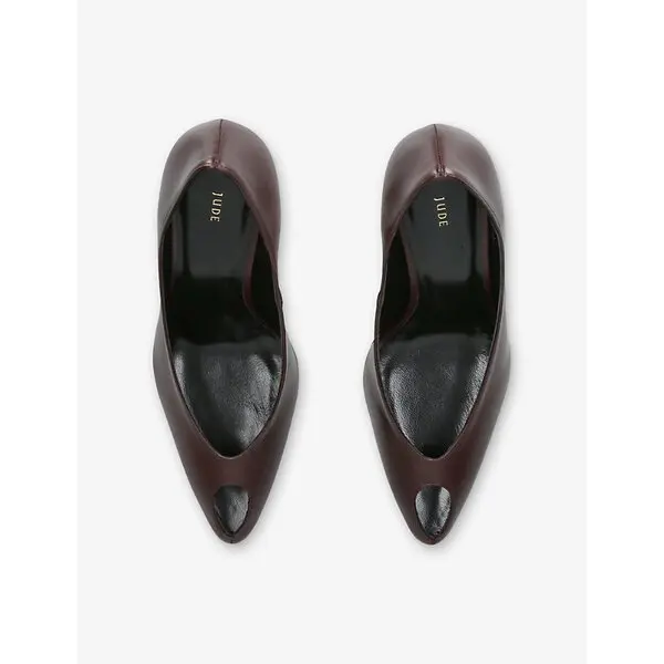 JUDE Icon Heeled Leather Pumps