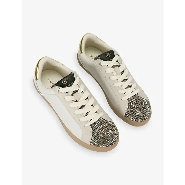 Kurt Geiger Britton Leather Trainers