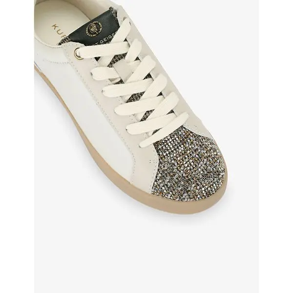 Kurt Geiger Britton Leather Trainers