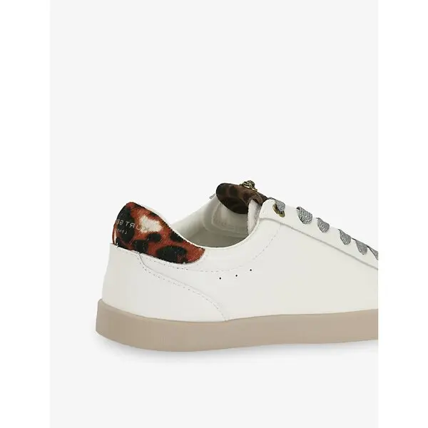 Kurt Geiger Britton Leather Trainers