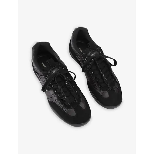 Kurt Geiger Royal Fabric And Suede Trainers